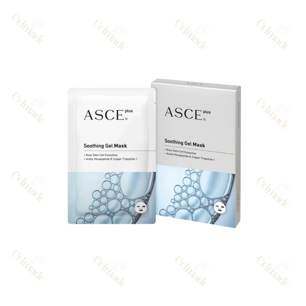 ASCE Plus Yatıştırıcı Jel Maske – Serinletici Gül Kök Hücresi Ekzom Tabaka